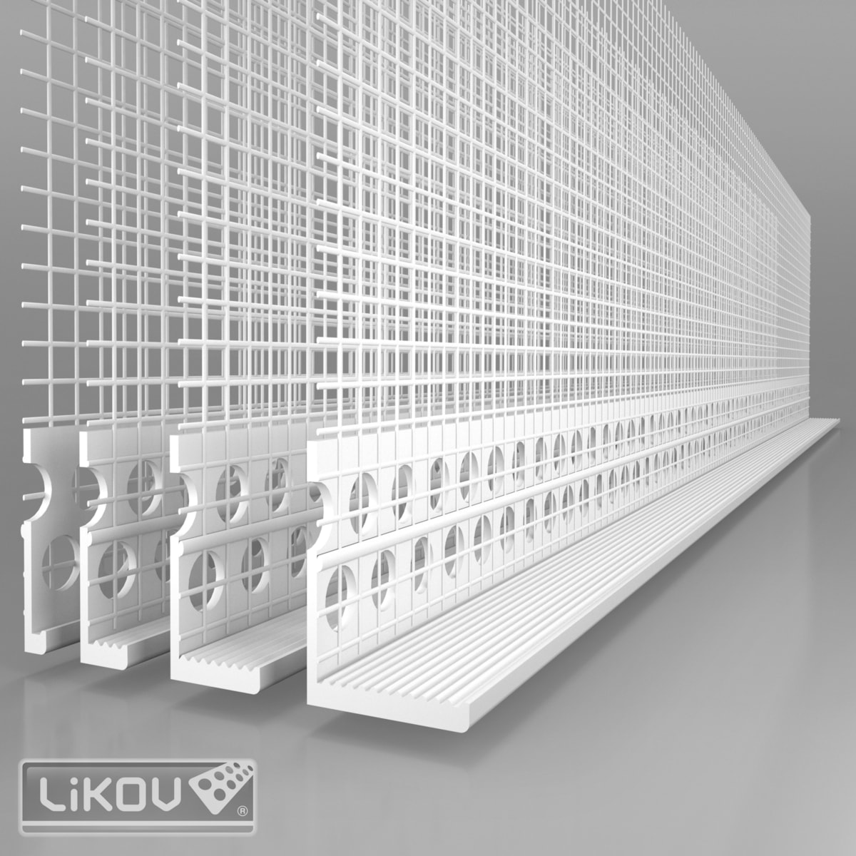 LC-L lišta ukončovací omítková | LIKOV